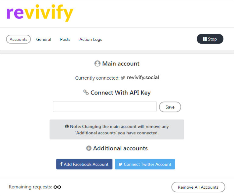 Revivify Social - Flexible Social Share Auto-Poster and Scheduler